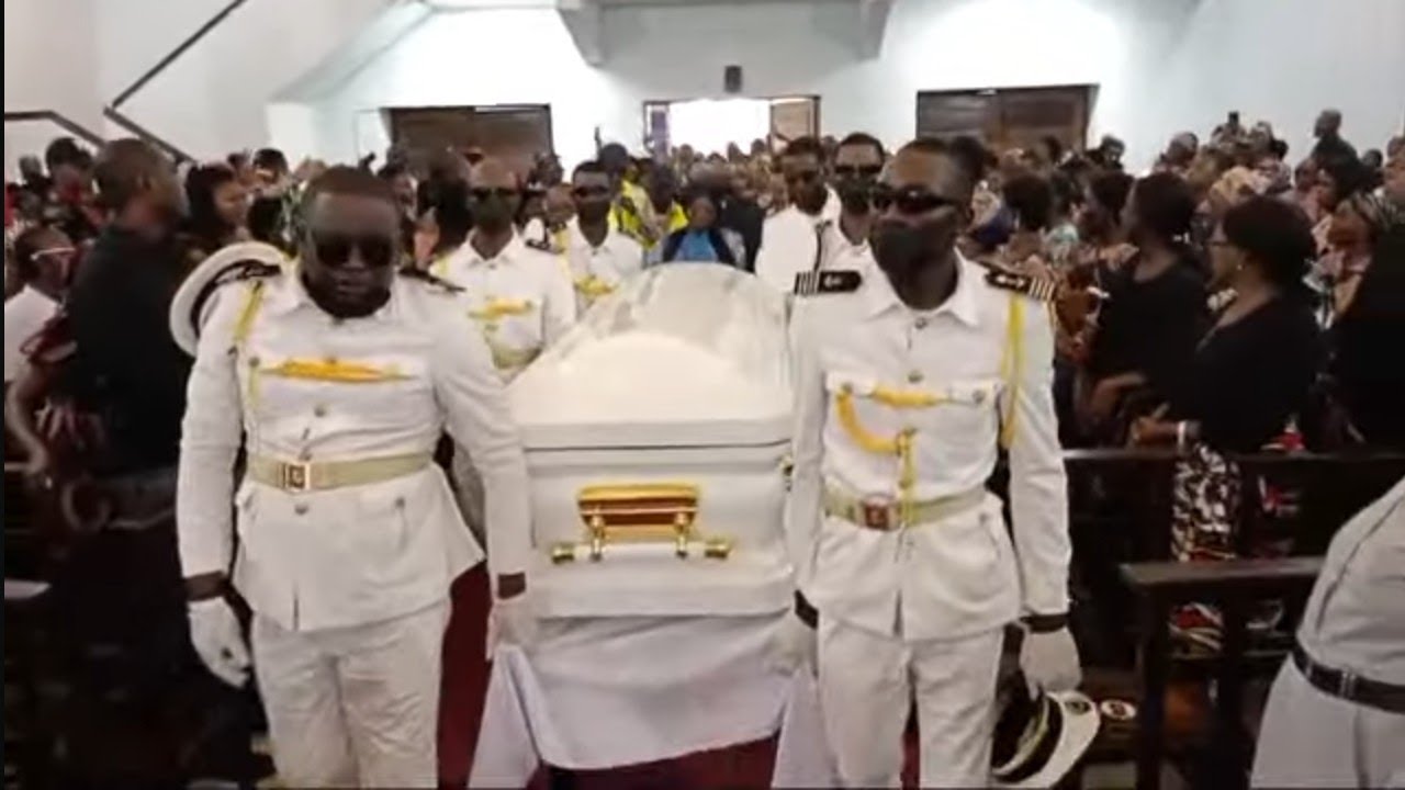 EXPOSITION DE LA DÉPOUILLE (ANTHONY MODIA O'YANDJO) - YouTube