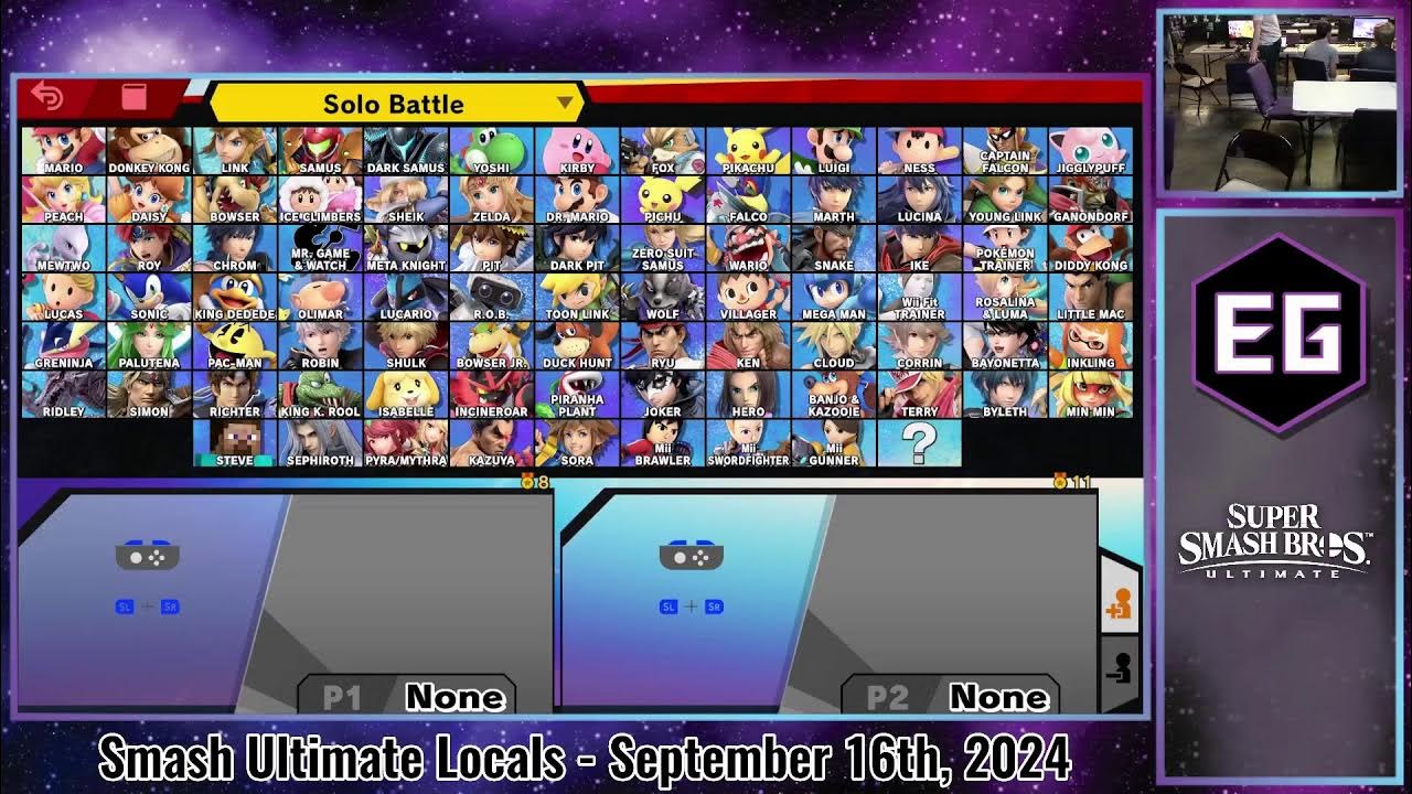Smash Ultimate Locals - September 16th, 2024 - YouTube