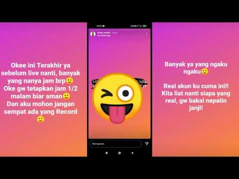 VIRALL!! ferah amelia live di INSTAGRAM