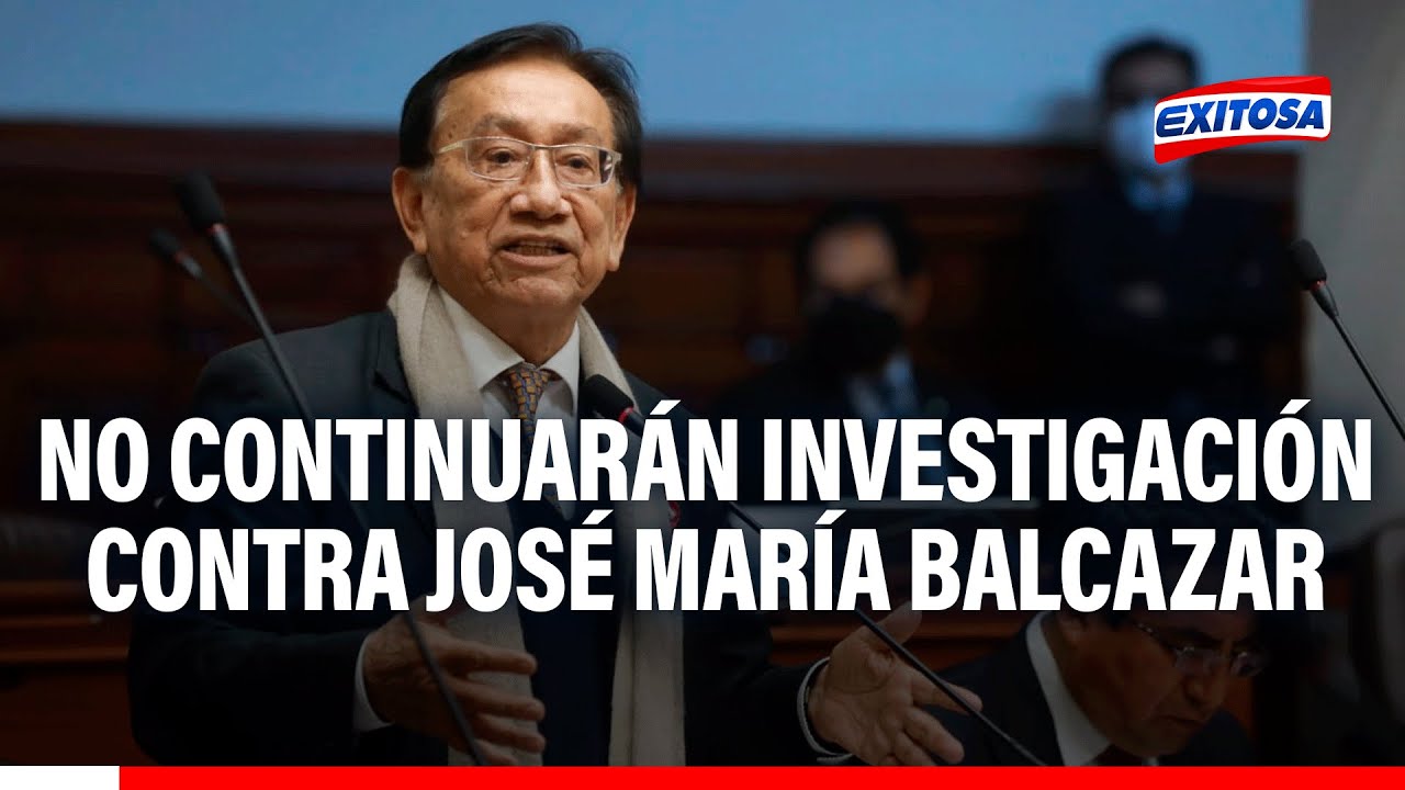 🔴🔵Fiscalía no continuará investigación contra congresista José María ...