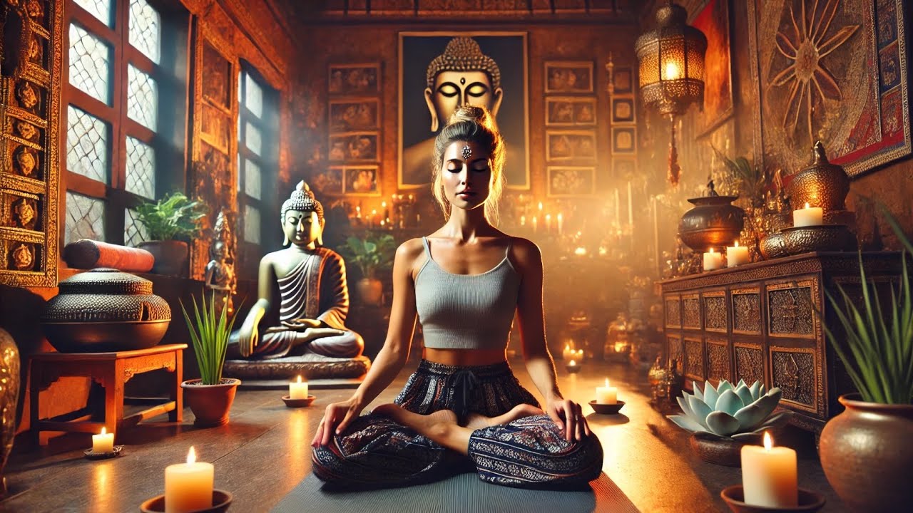 Healing Meditation & Holistic Hypnosis 🌿 Deep Spiritual Calm | Sudheesh ...
