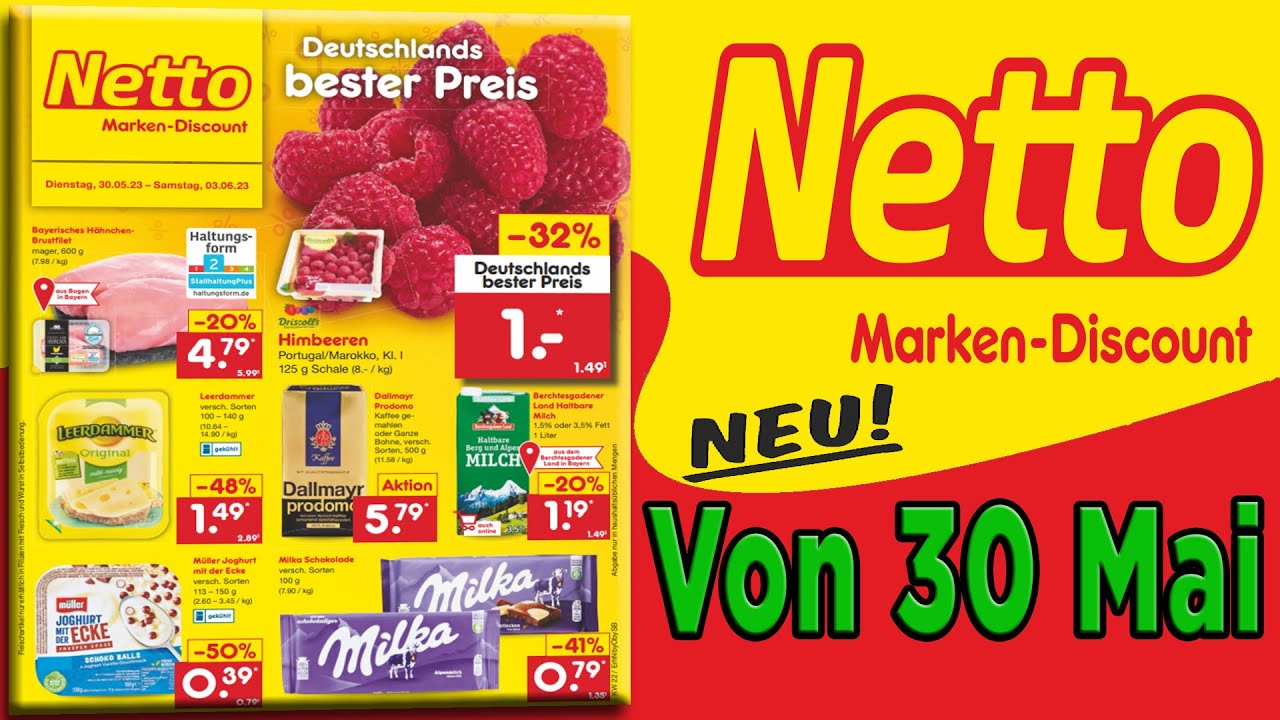 🇩🇪 Netto Marken-Discount Werbung Prospekt – Gültig von 30/05 Bis 03/06 ...
