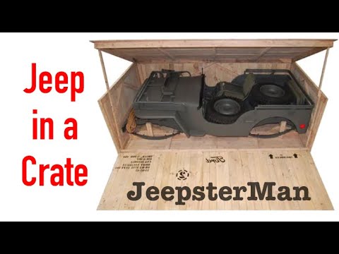 Jeep in a Crate | JeepsterMan - YouTube