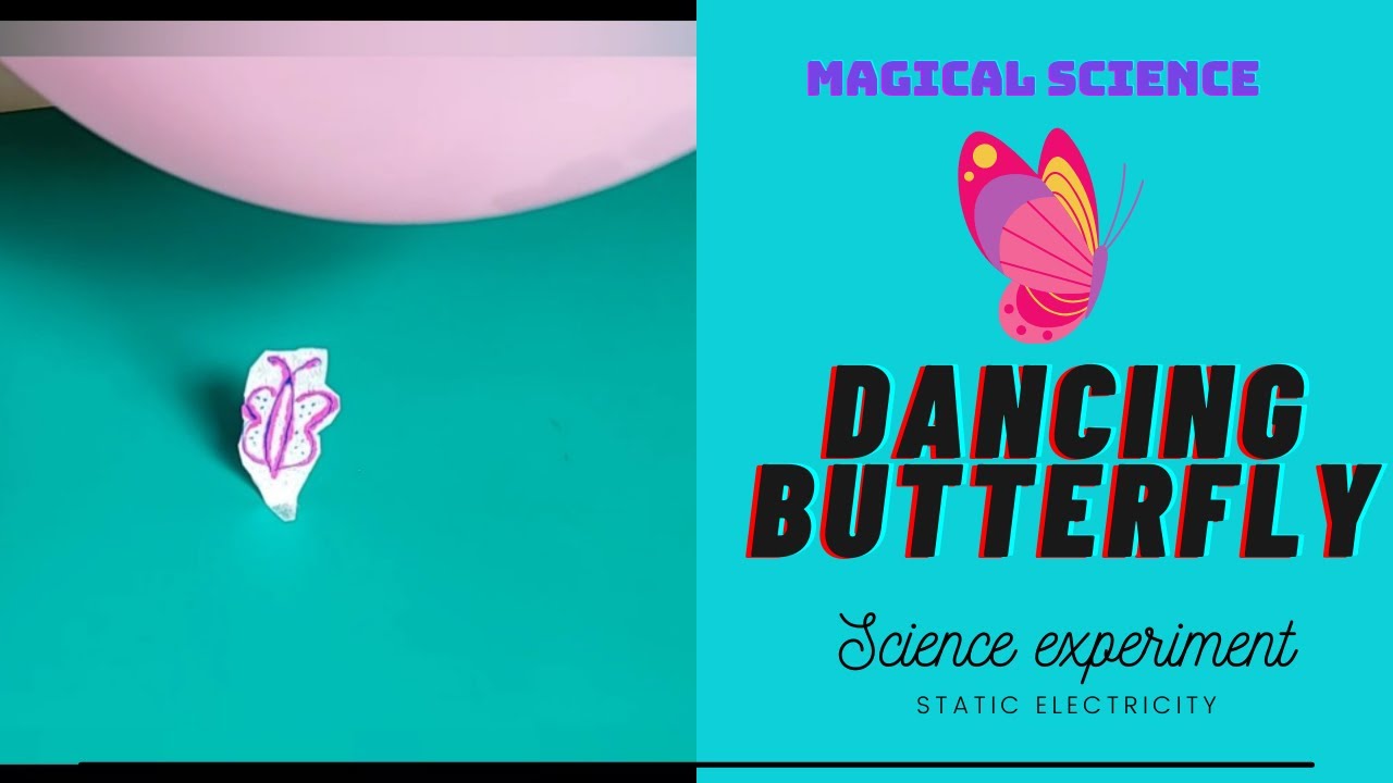 Dancing Butterfly - Static electricity - YouTube