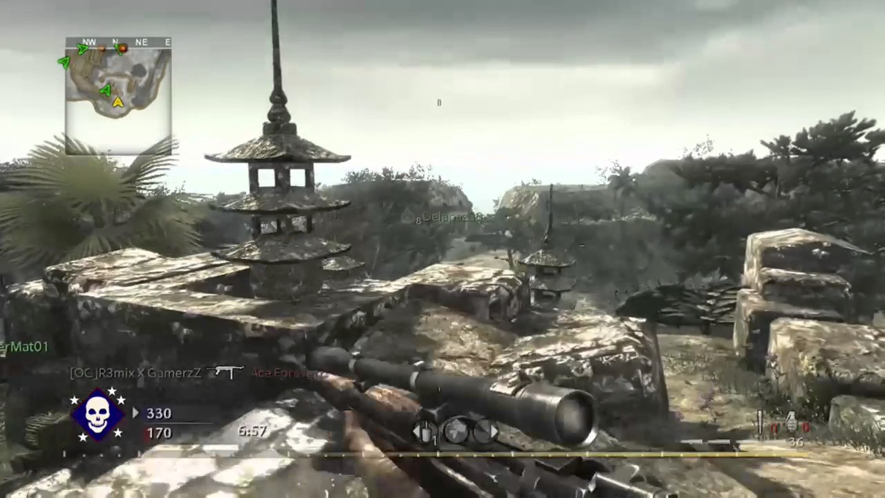 COD WWII Confirmed Guns - Springfield WAW Gameplay - YouTube