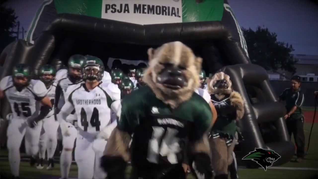 2013 PSJA Memorial Wolverine Berzerk Football Intro - YouTube