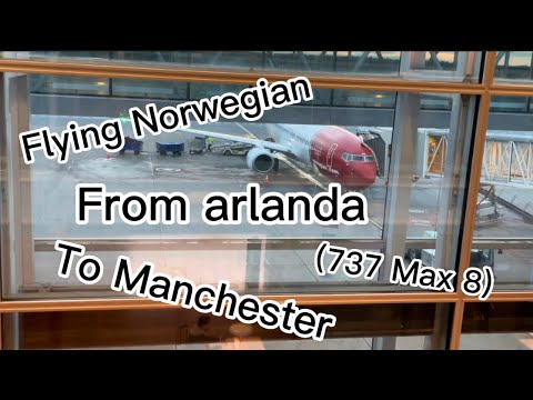 Flying Norwegian economy class from arlanda Stockholm to Manchester ...