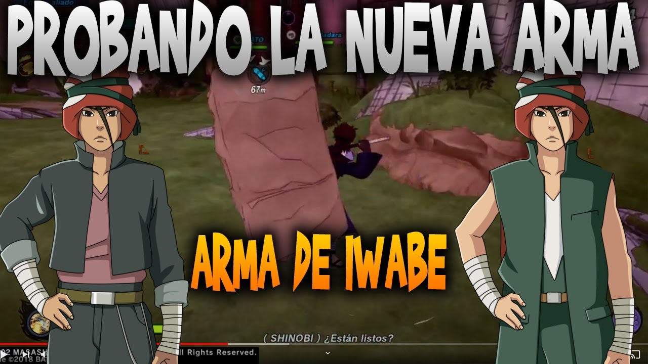 JUGANDO CON LA NUEVA ARMA DE IWABE | Naruto to boruto shinobi striker ...