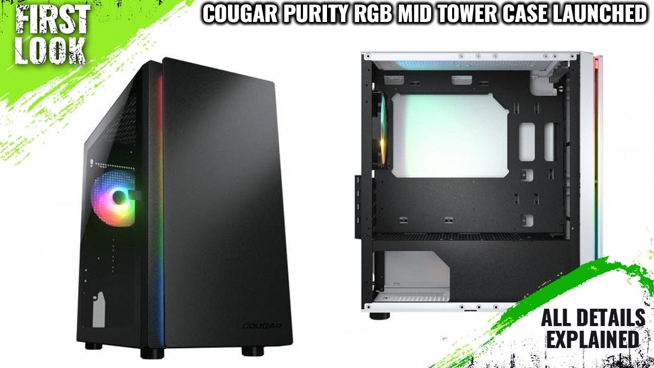 COUGAR PURITY RGB Mini Tower PC Case Launched - Explained All Spec ...