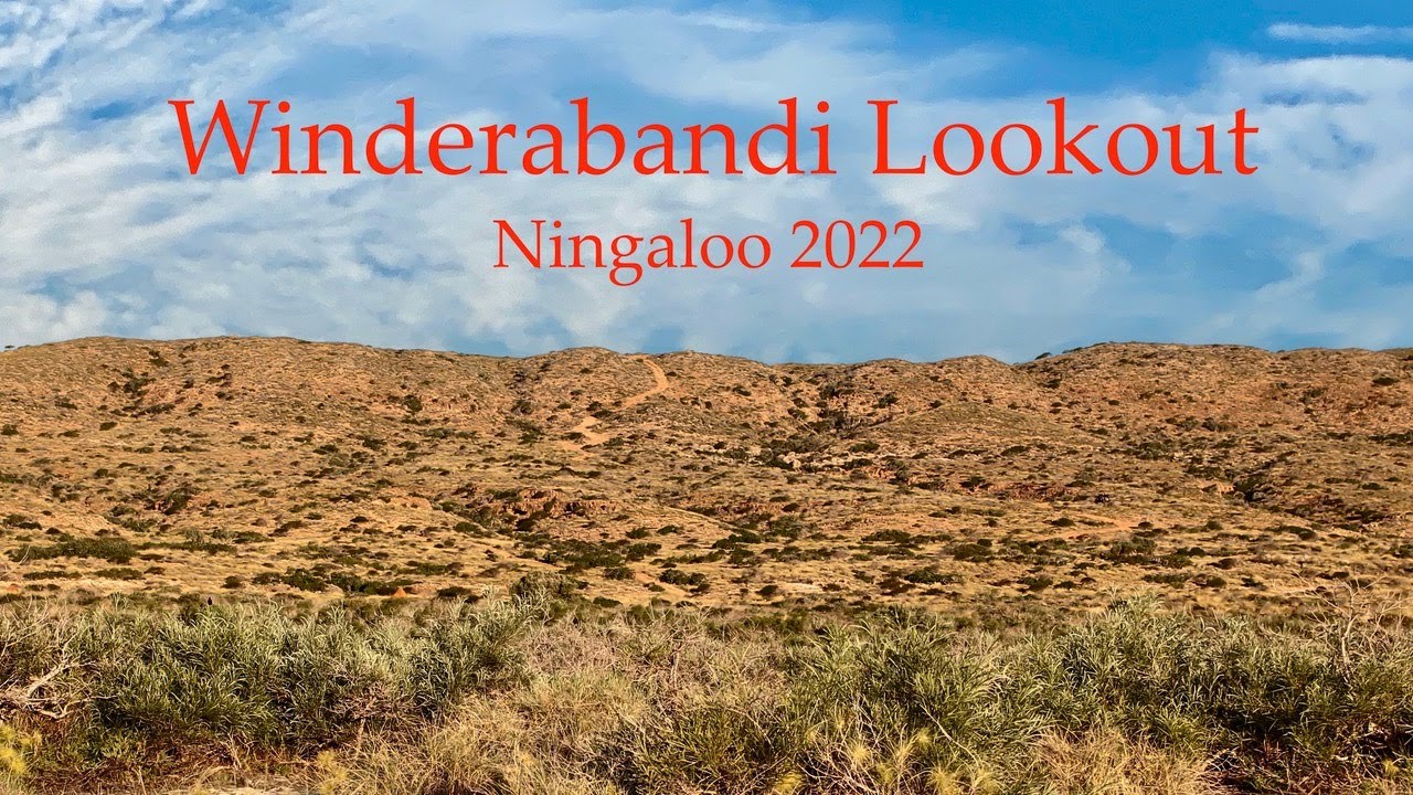 Cape Range Lookout- Winderabandi (Ningaloo) - “Test Your 4wd Skills ...