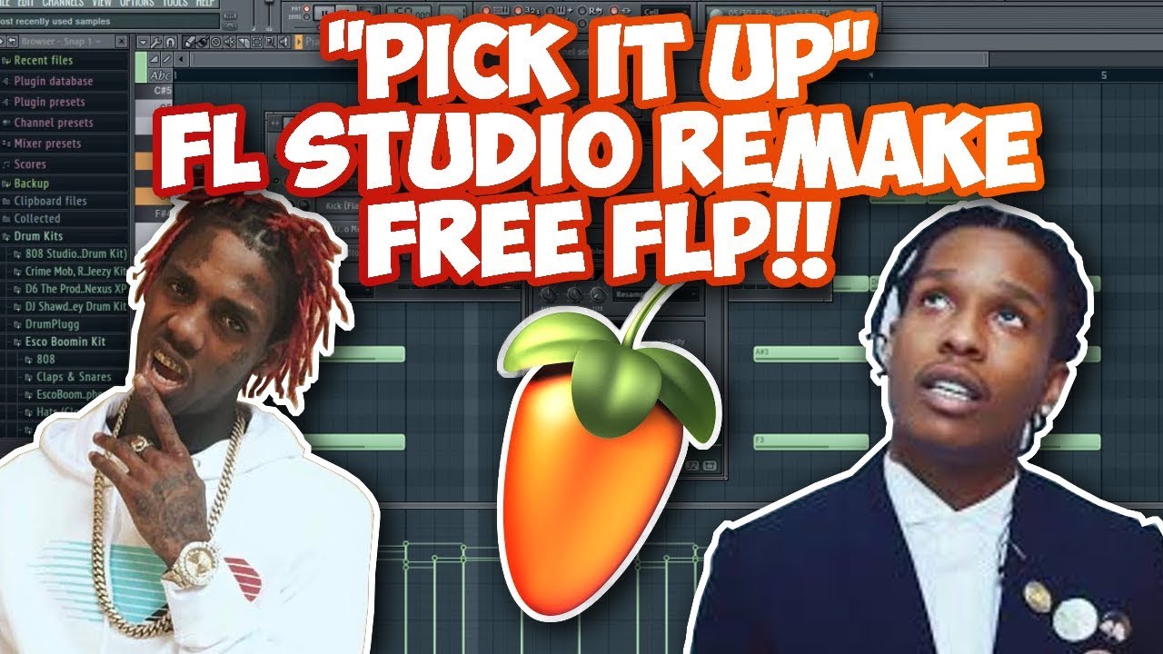 Famous Dex and A$ap Rocky "Pick It up" Fl Studio Remake + FLP [native ...