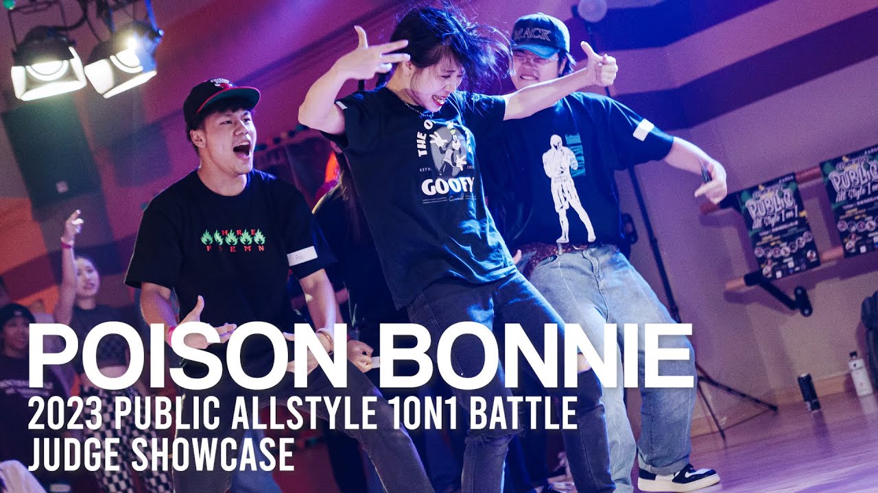 2023 Public Allstyle 1 on 1 Poison Bonnie Judge showcase - YouTube