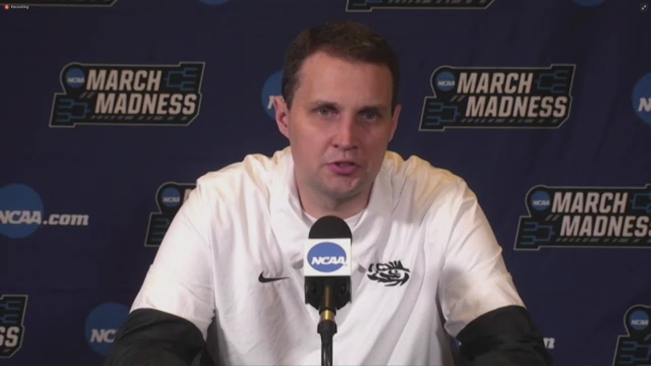 Coach Wade after NCAA Tournament loss vs Michigan - YouTube