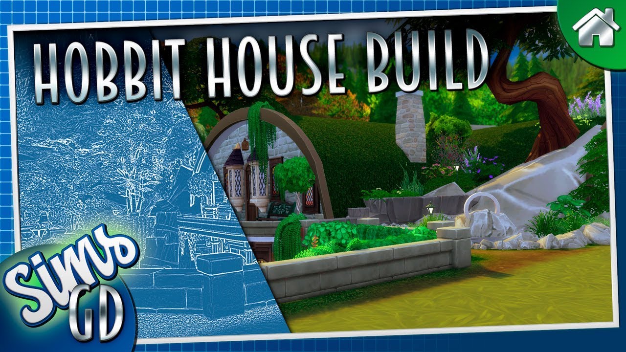 Sims 4 Hobbit House | Sims 4 House Building of Van Der Hobbit Shire ...