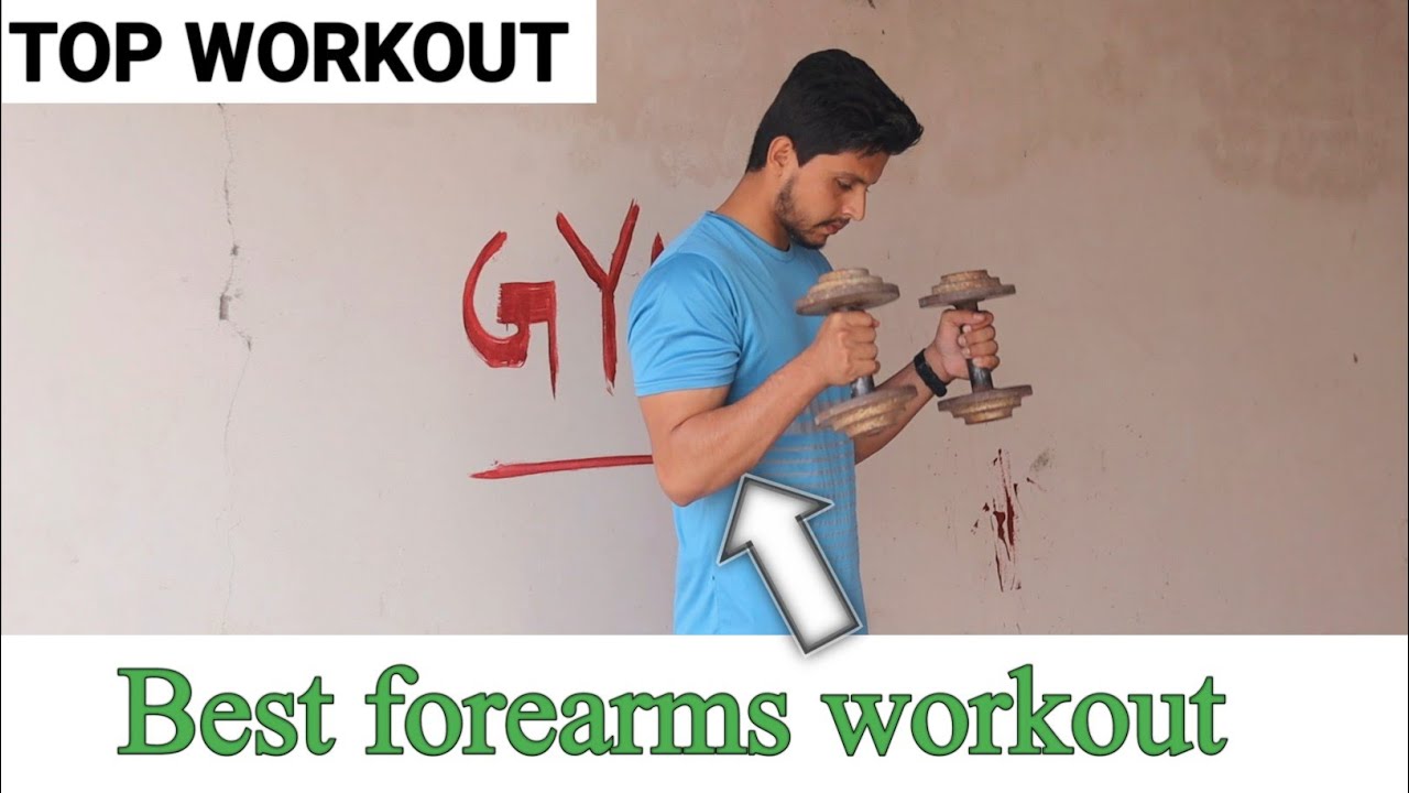Forearms workout|Top 3 excercise to build forearm muscles. - YouTube
