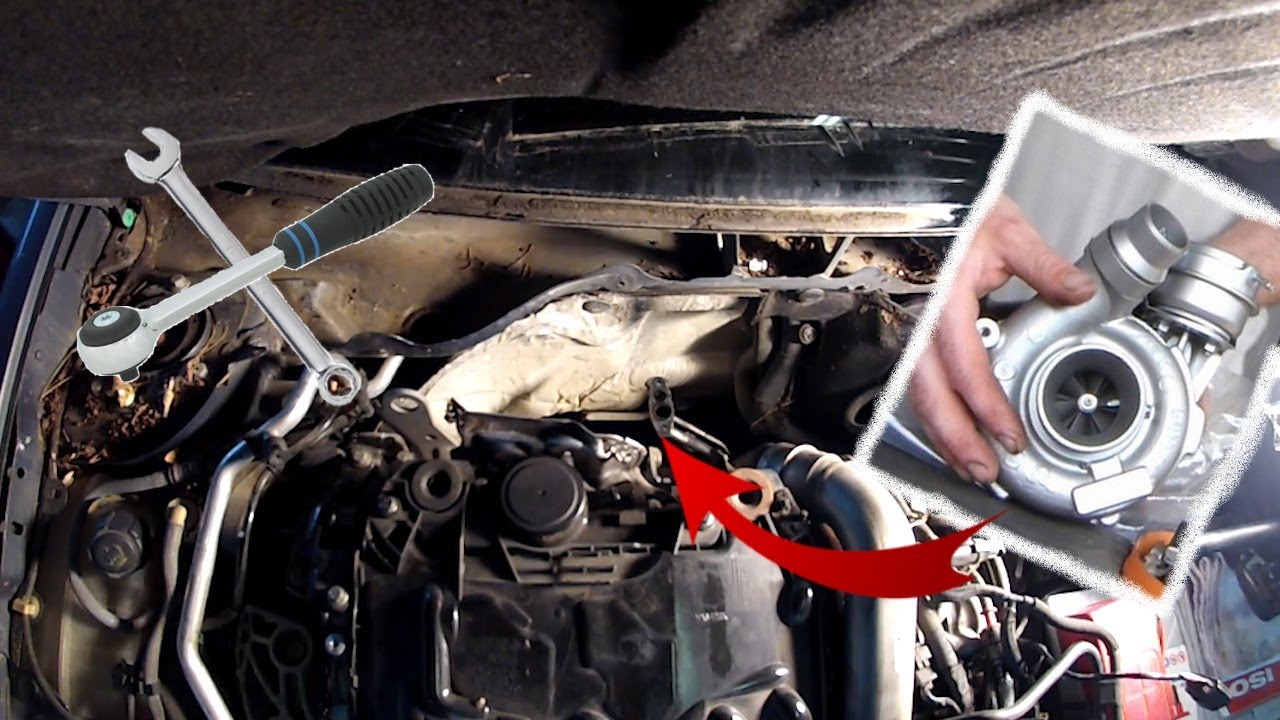 Remplacement turbo 2 L DCI 150 cv M9R - YouTube