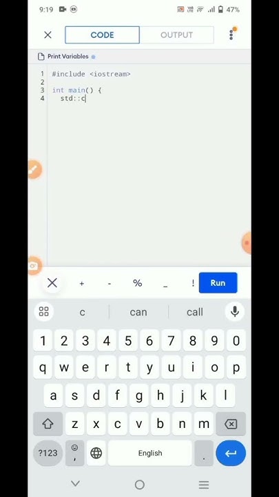 C++ coding for mobile #coding #codingtutorial - YouTube
