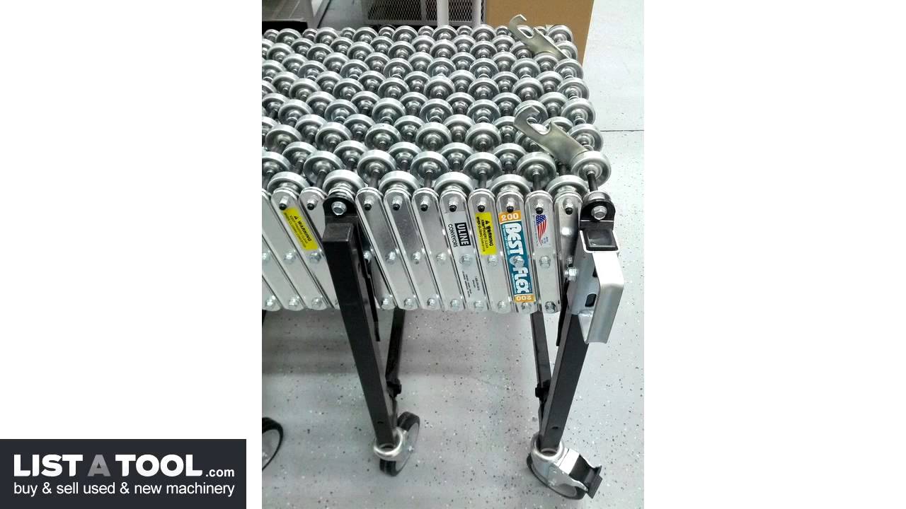 Best Conveyors Best Flex 200 Gravity Roller - YouTube
