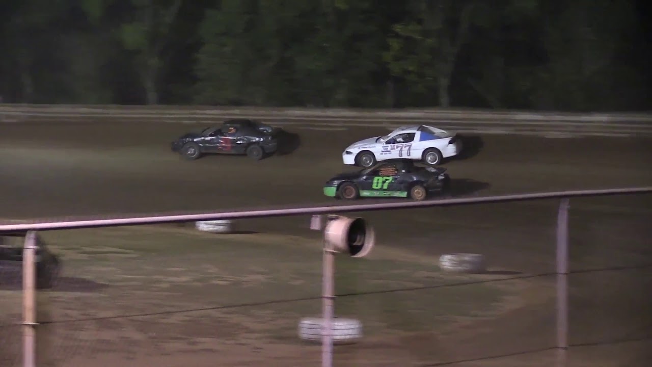 Ohio Valley Speedway 4 Cylinder Feature 9-23-17 - YouTube