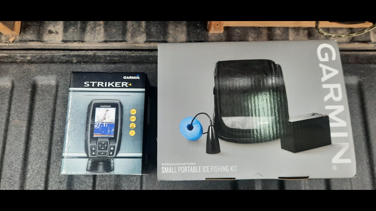 Garmin Striker 4 and Garmin Ice Kit - YouTube