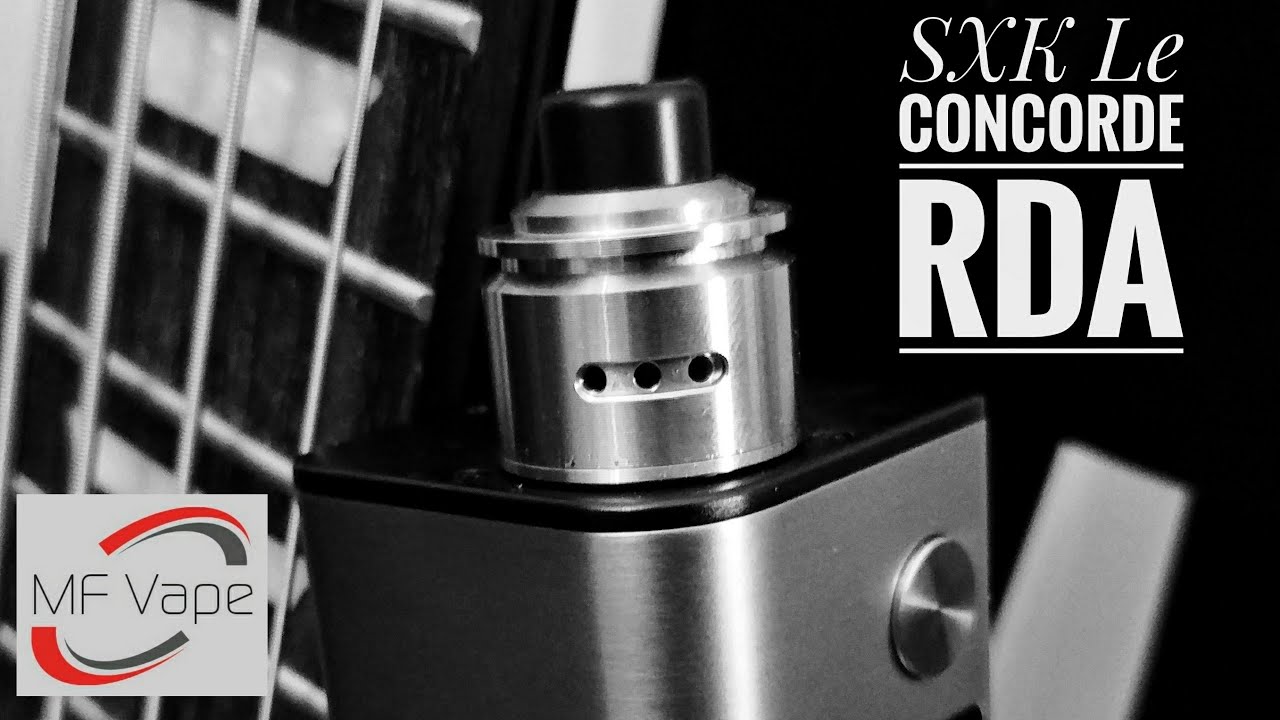 SXK Le Concorde RDA - Review/Wicking - YouTube