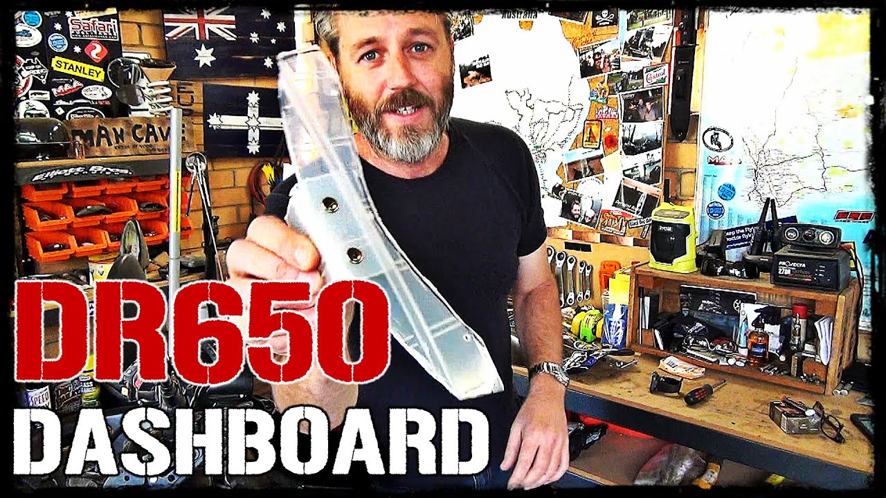 DR650 Dashboard Creation - YouTube