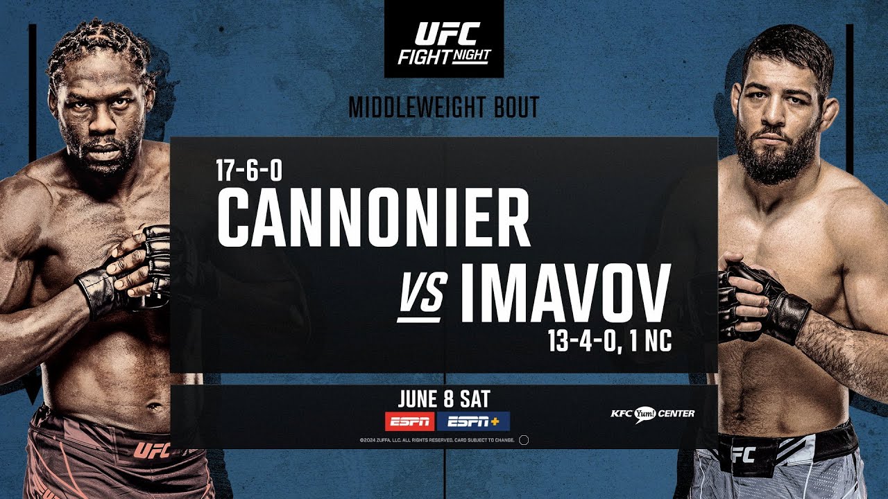 UFC Louisville: Cannonier vs Imavov - June 8th | Fight Promo - YouTube