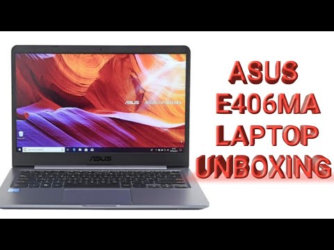 Asus E406MA Laptop Unboxing - YouTube