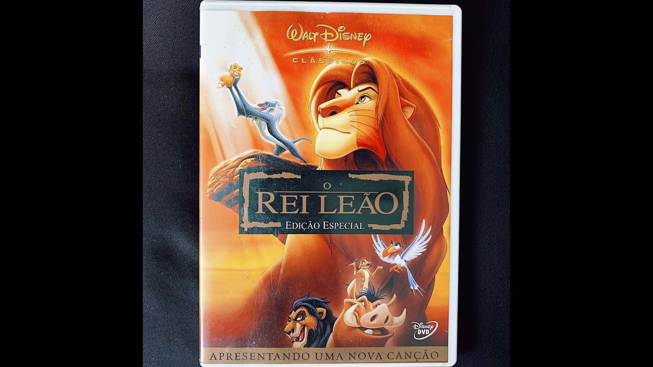 Opening to O Rei Leão Edição Especial Brazilian DVD (2003, Both Discs ...