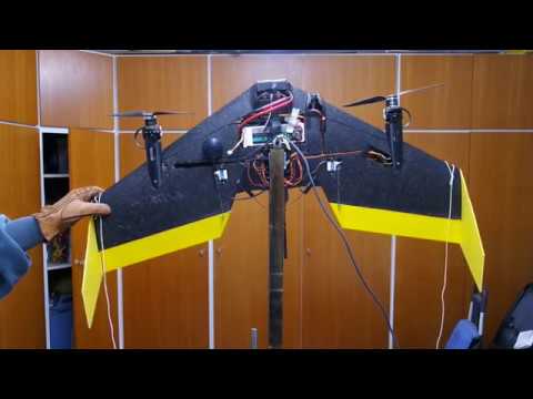 VTOL, vectored Tailsitter, tuning in a Rig for each axis. Now for Roll ...