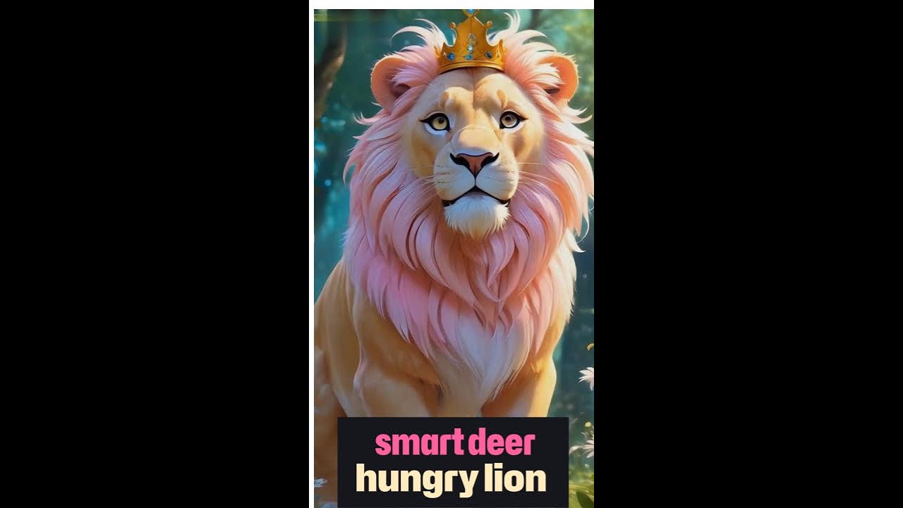 Bedtime Stories for Kids How did the smart deer escape from the lion ...