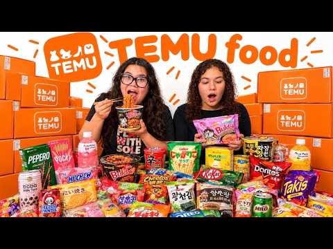 We Tried Temu Snacks