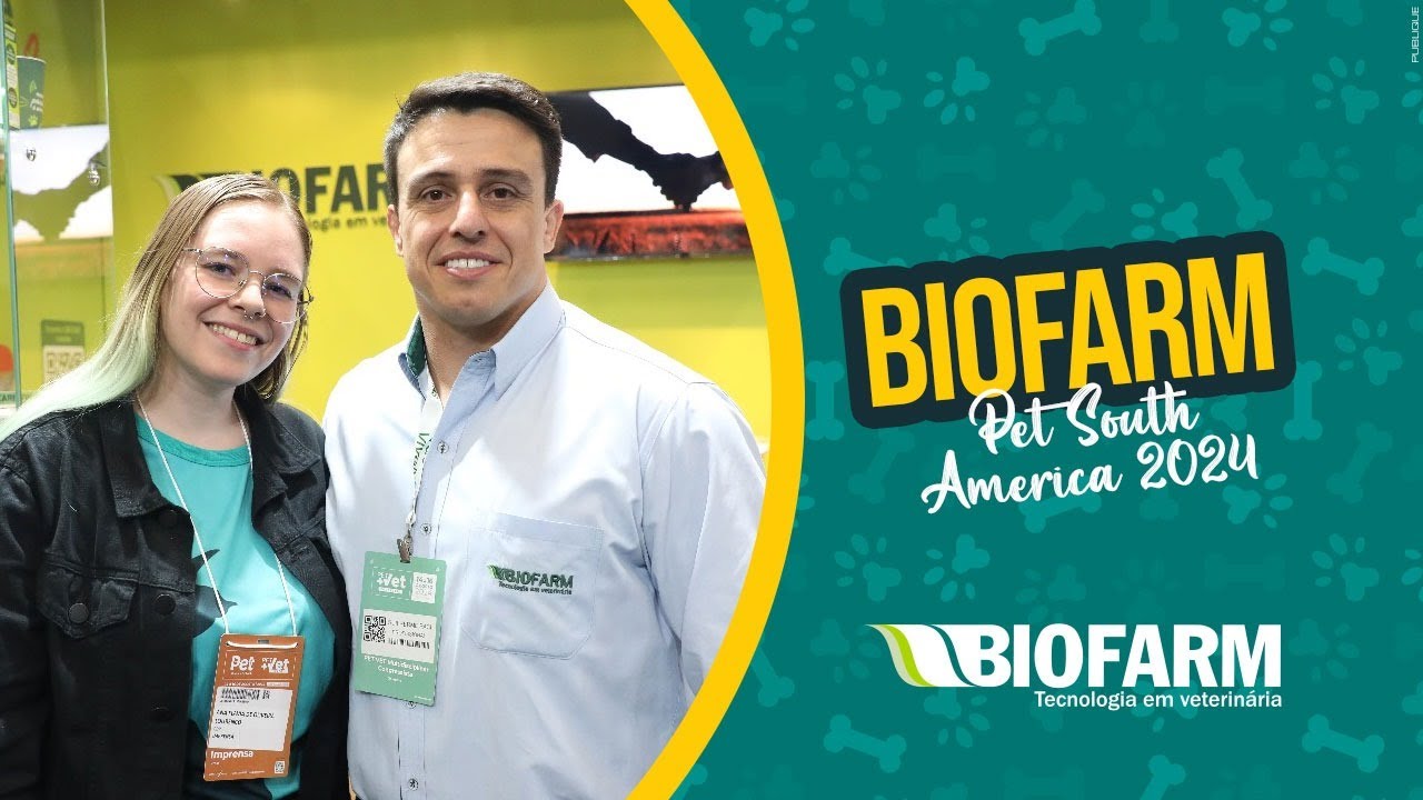 A Biofarm tem mais de 30 anos de mercado! | Pet South America 2024 ...