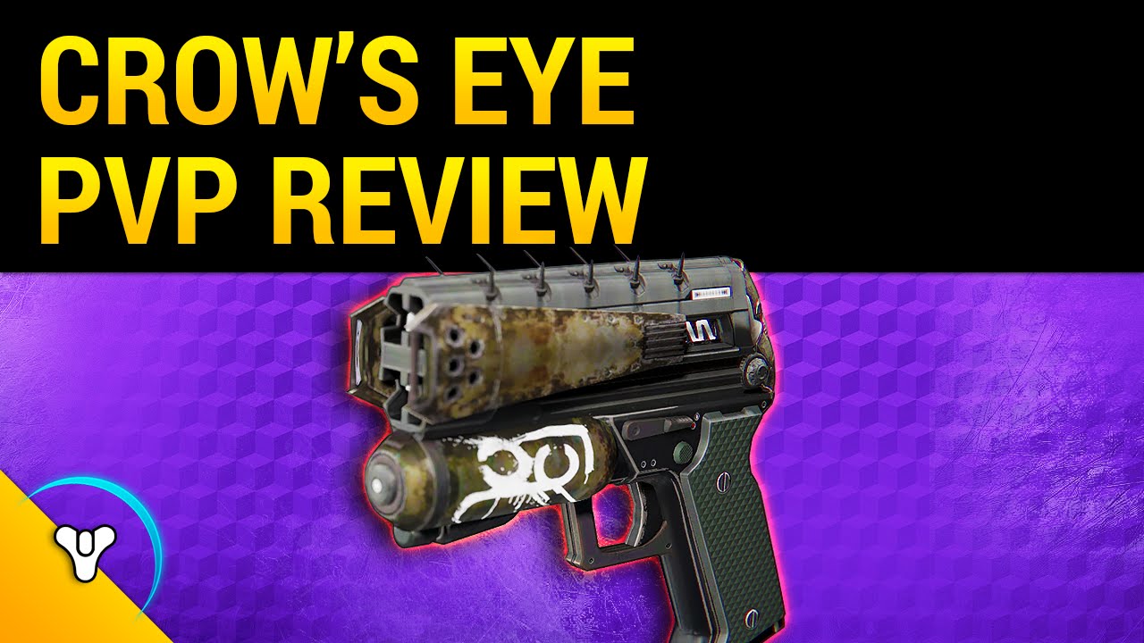 Destiny Taken Spring: Crow's Eye Sidearm PvP Review - YouTube