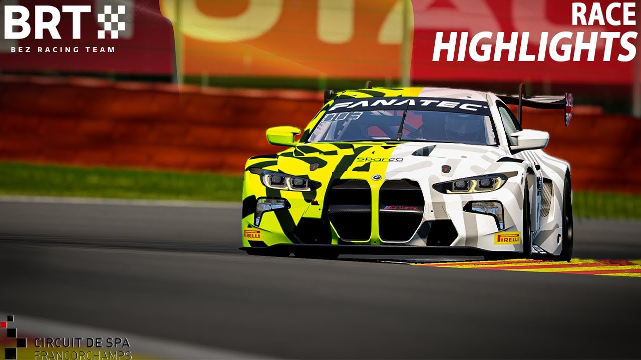 BRT SOLO LEAGUE- RACE 2- SPA-FRANCORCHAMPS (Assetto Corsa Competizione ...