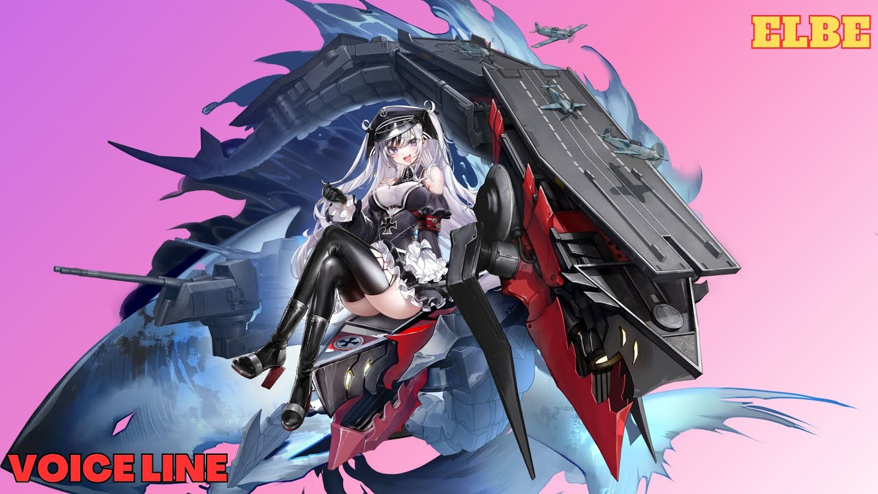 [ AZUR LANE ] Light Aircraft Carrier Elbe Voice Line " Japanese Audio ...