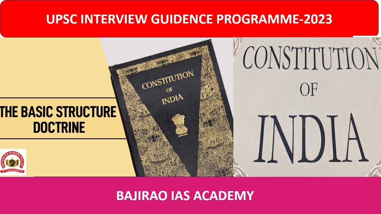 #Basic_Structure_Doctraine|| UPSC INTERVIEW GUIDANCE PROGRAMME 2023 |Daily Current Affairs, UPSC ...