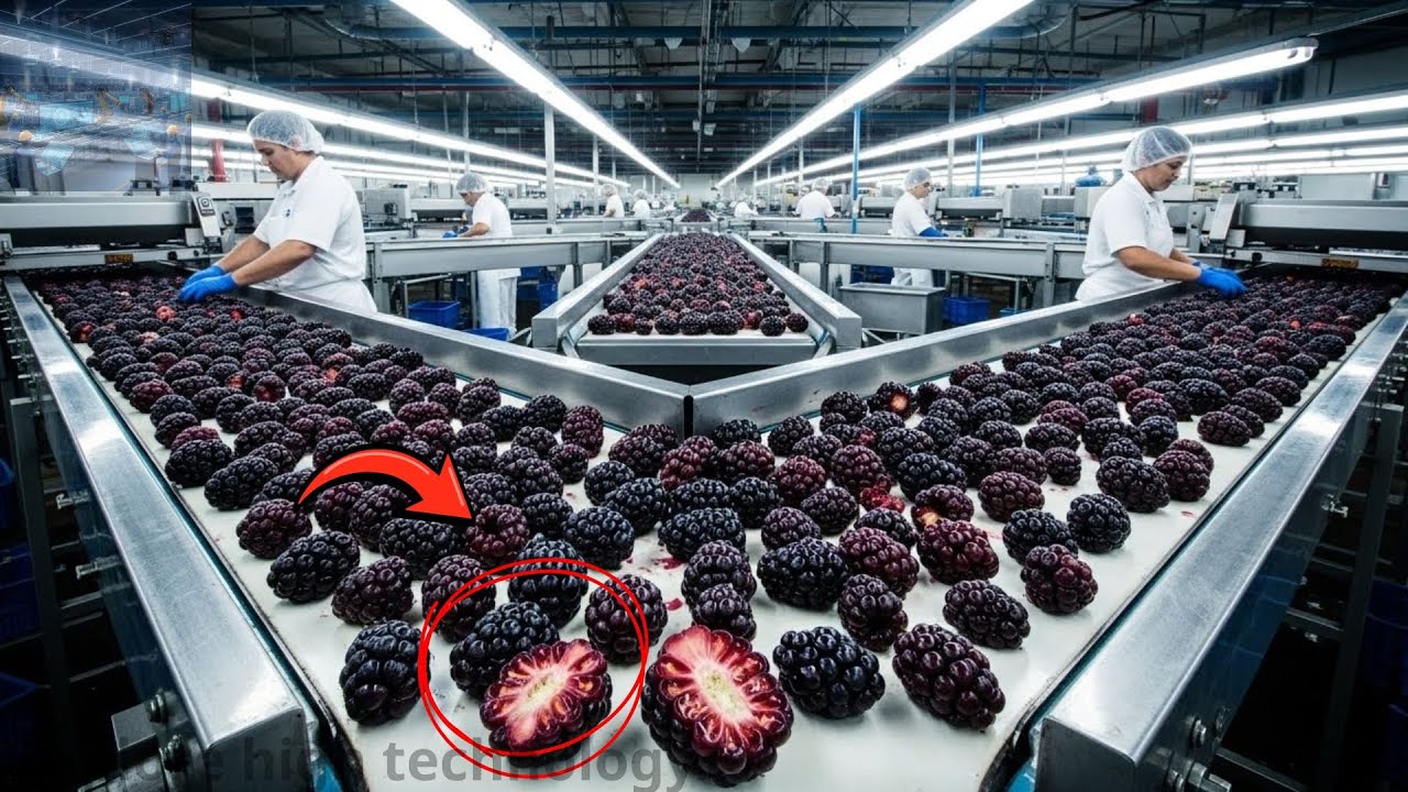 The INSIDE Scoop on America's Most Advanced Boysenberry Factory ...