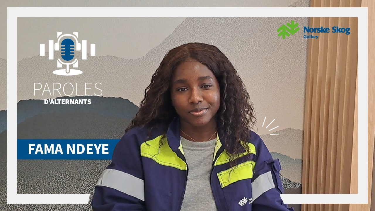 Témoignage de Fama Ndeye en alternance à Norske Skog Golbey - YouTube