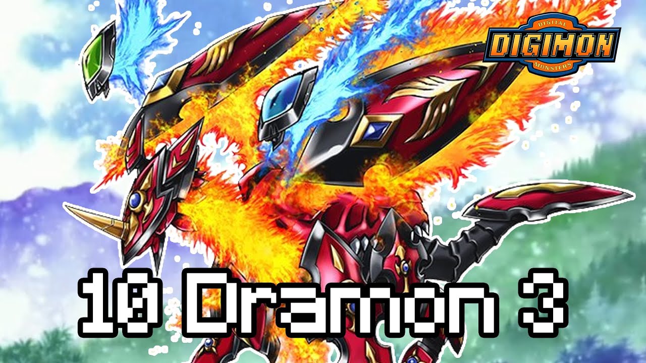 Digimon 10 ดิจิมอนเชื้อสาย Dramon พาร์ท3 - YouTube