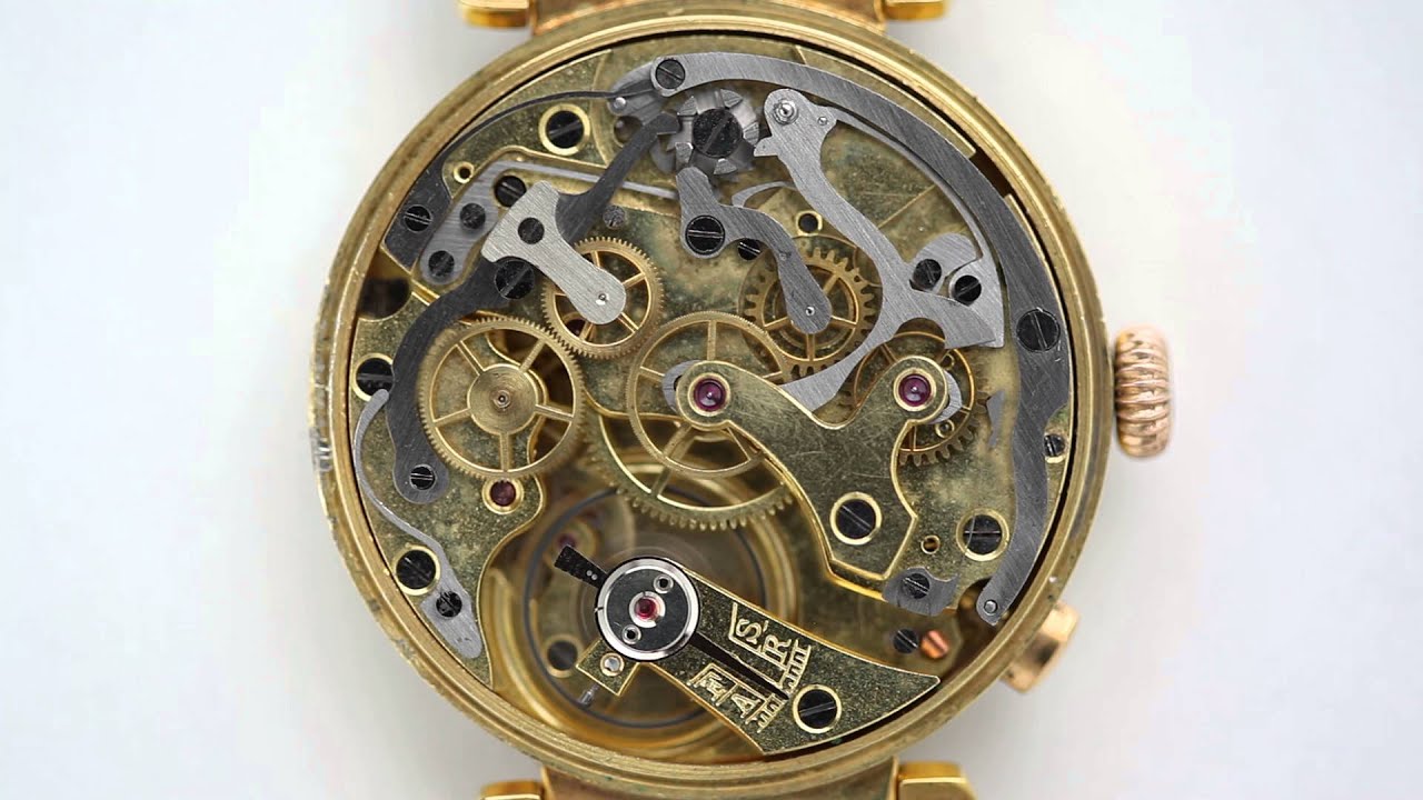 Landeron Hahn 15 1/2 Movement Pristine Working Real Strong!!! - YouTube