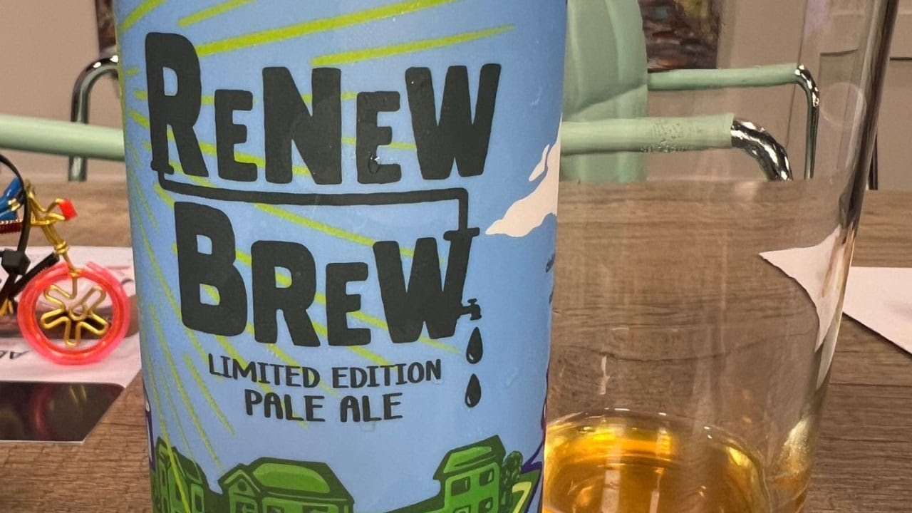 Promoting sustainability with recycled water and 'Renew Brew' beer ...