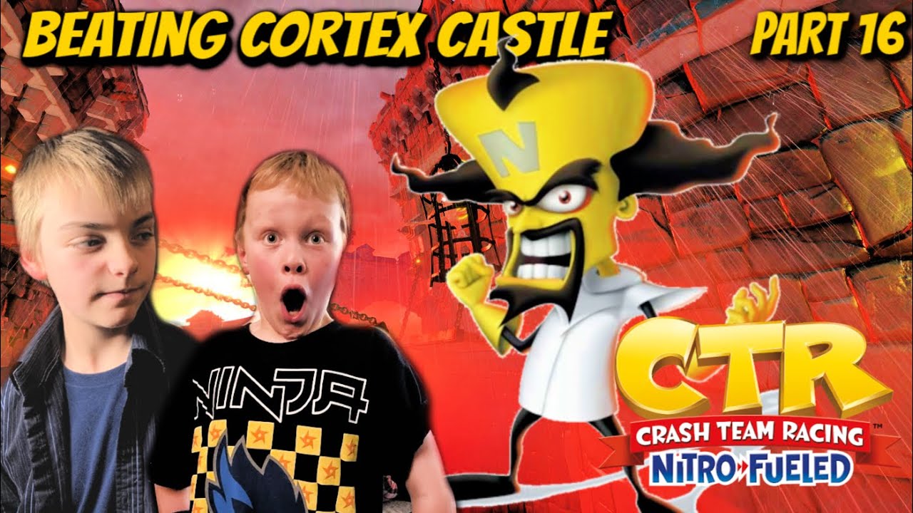 Beating Cortex Castle! Crash Team Racing - Nitro Fueled PART16 - YouTube