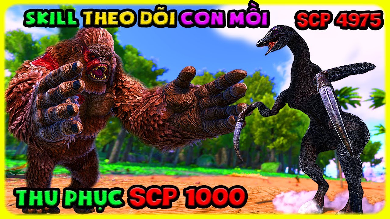 ARK MOD SCP #7 MÌNH KHÔNG NGỜ SCP 4975 LÀ 1 SIÊU MÁY FARM VỚI SKILL BUFF SỨC MẠNH - TÝ TIỀN TỈ ...