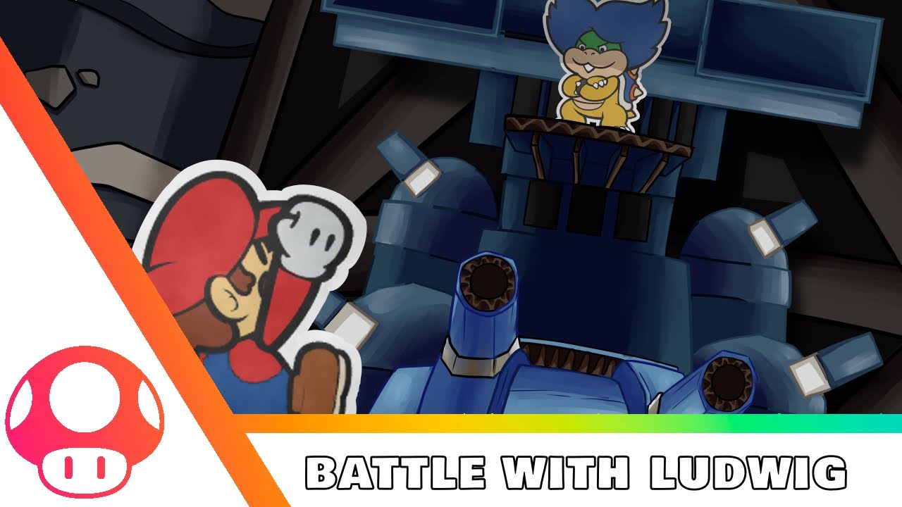 Battle with Ludwig - Cover with Lyrics | Paper Mario: Colour Splash ...