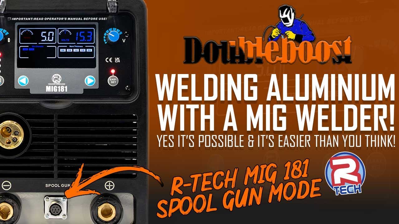 R-Tech Spool Gun Review . Welding Aluminium With Inverter M.I.G. - YouTube