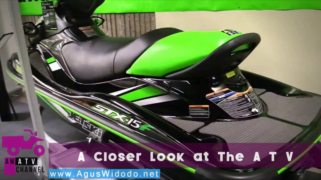 Kawasaki STX 15F Jet Ski 2017 - YouTube