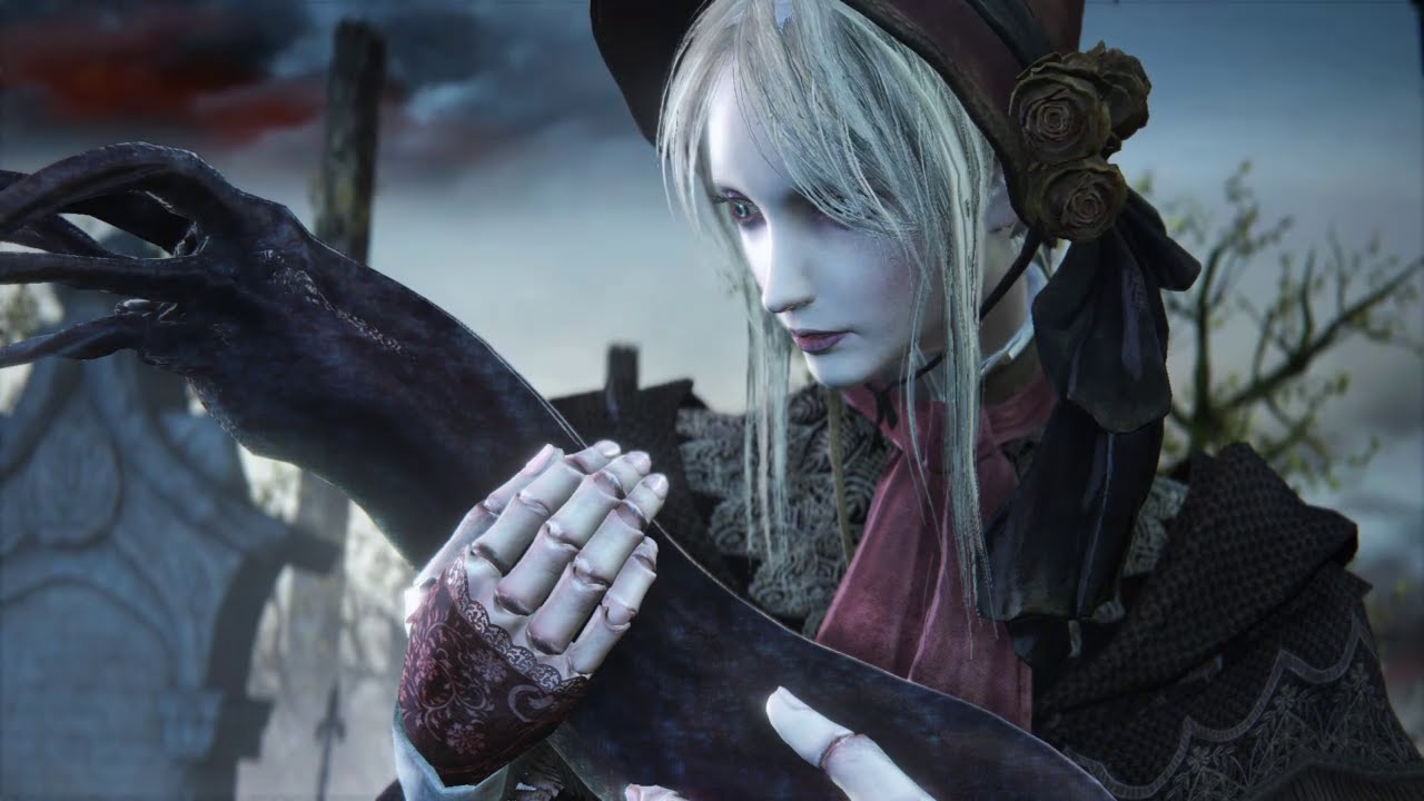 Bloodborne - Flora the Moon Presence Boss - YouTube