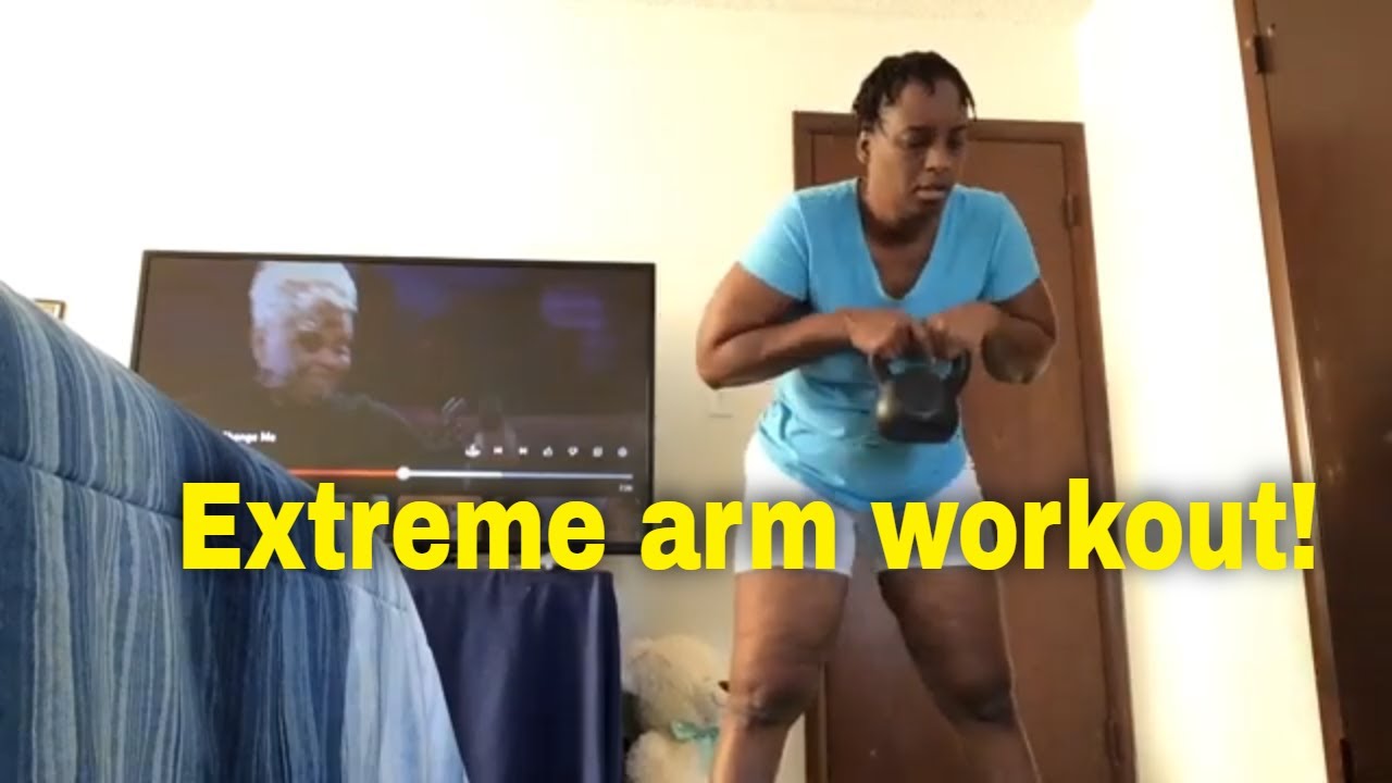 MY EXTREME ARM WORKOUT + EXTREME STRETCHES! - YouTube
