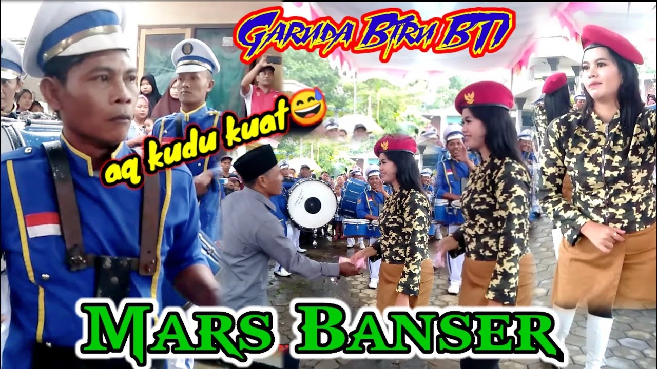 Mars Banser paling populer versi Drumband BTI pasukan anti lelah Garuda ...